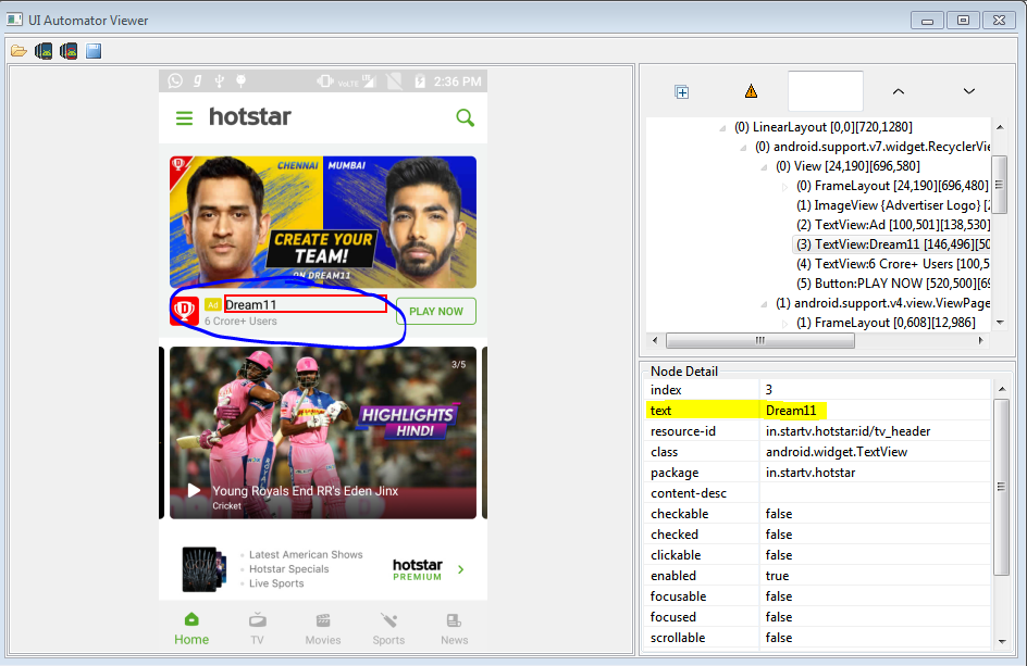 Mobile Application Testing Locating Ui Element Using Uiautomator