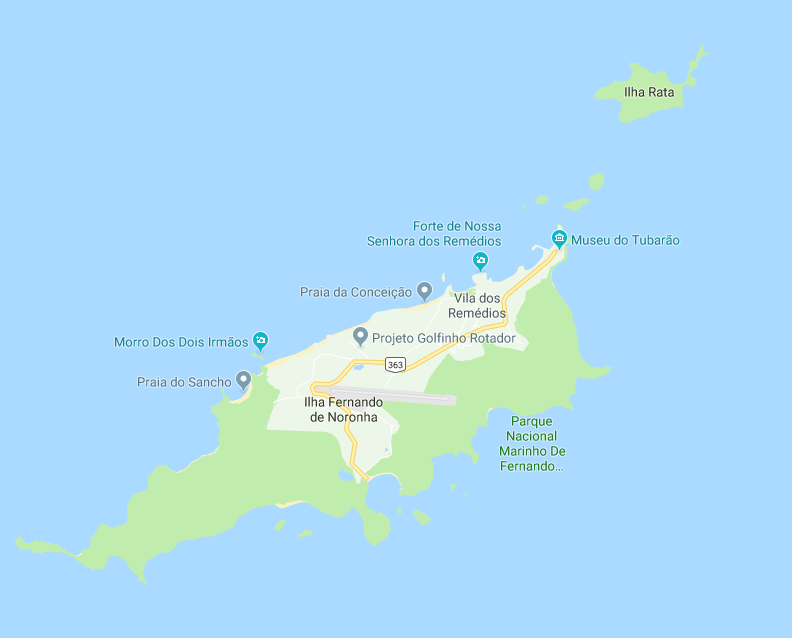 Fernando de Noronha Onde Fica | ... Receitinhas e Viagens ...