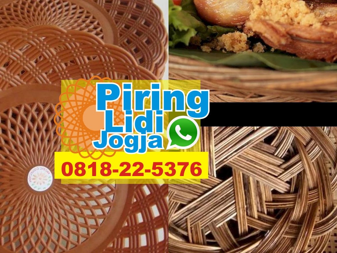 piring anyaman jogja – 0818–22–5376 [wa] Jual Piring Lidi Anyaman Diskon