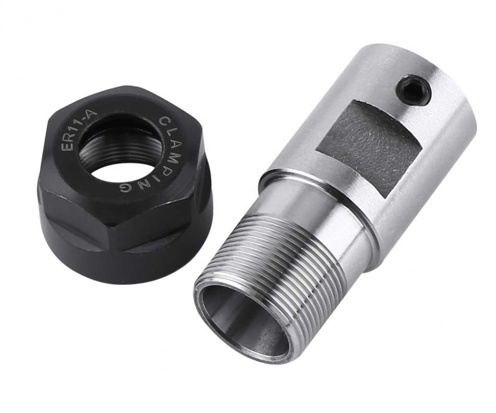 ER11 Collet Chuck Motor Shaft Extension Rod Spindle 5mm For CNC ...