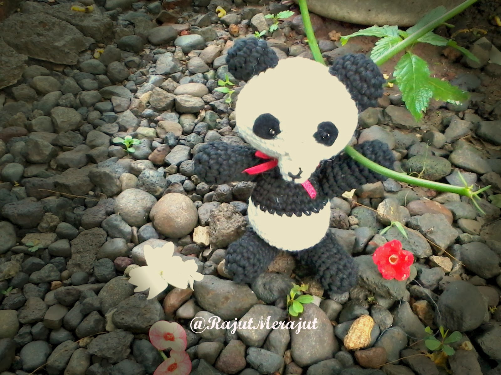 Amigurumi Panda - Rajut Merajut by Perajut Muda