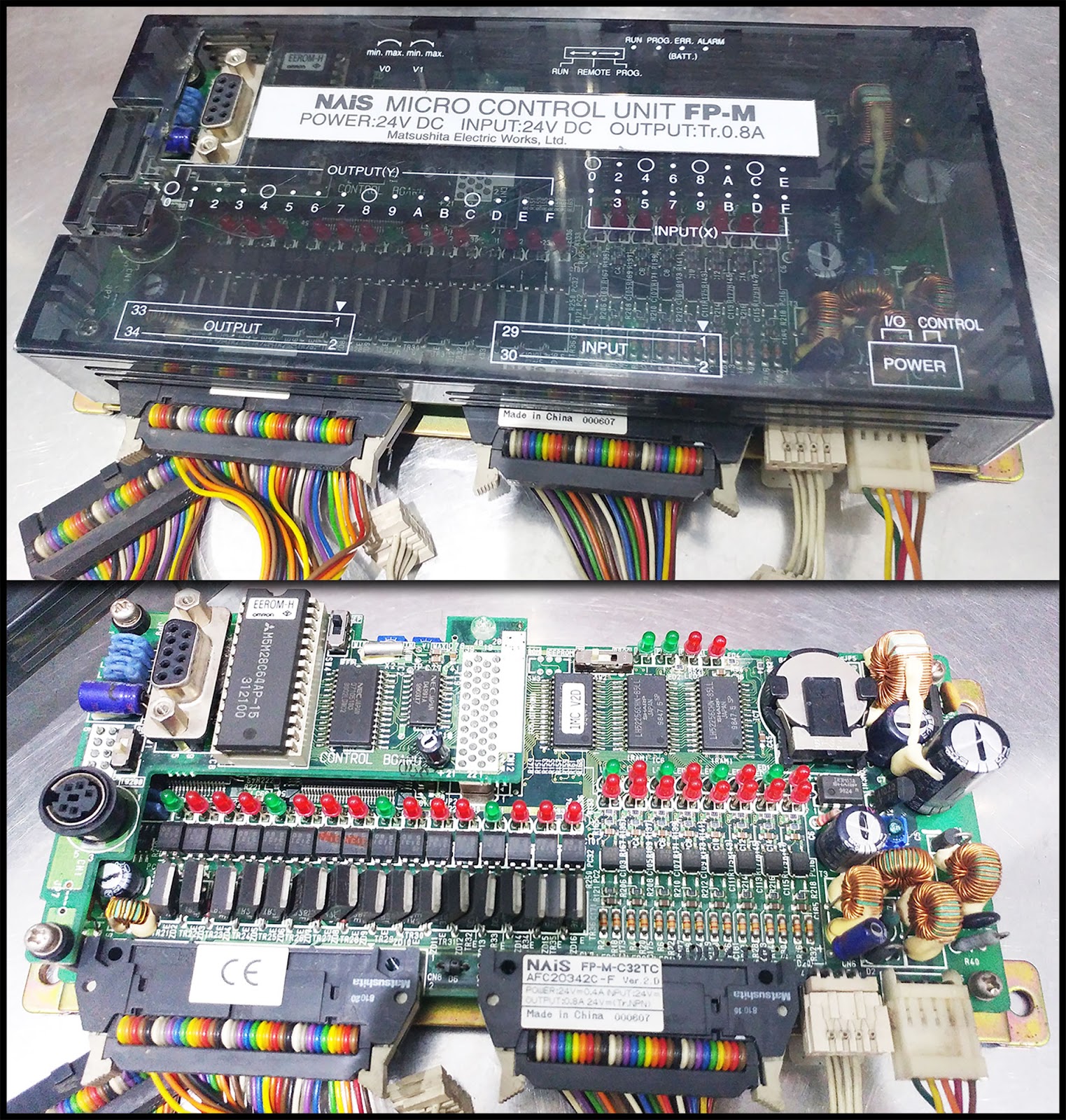 2nd MACHINE: Micro control unit FP-M-C32TC AFC20342C-F Matsushita NAIS