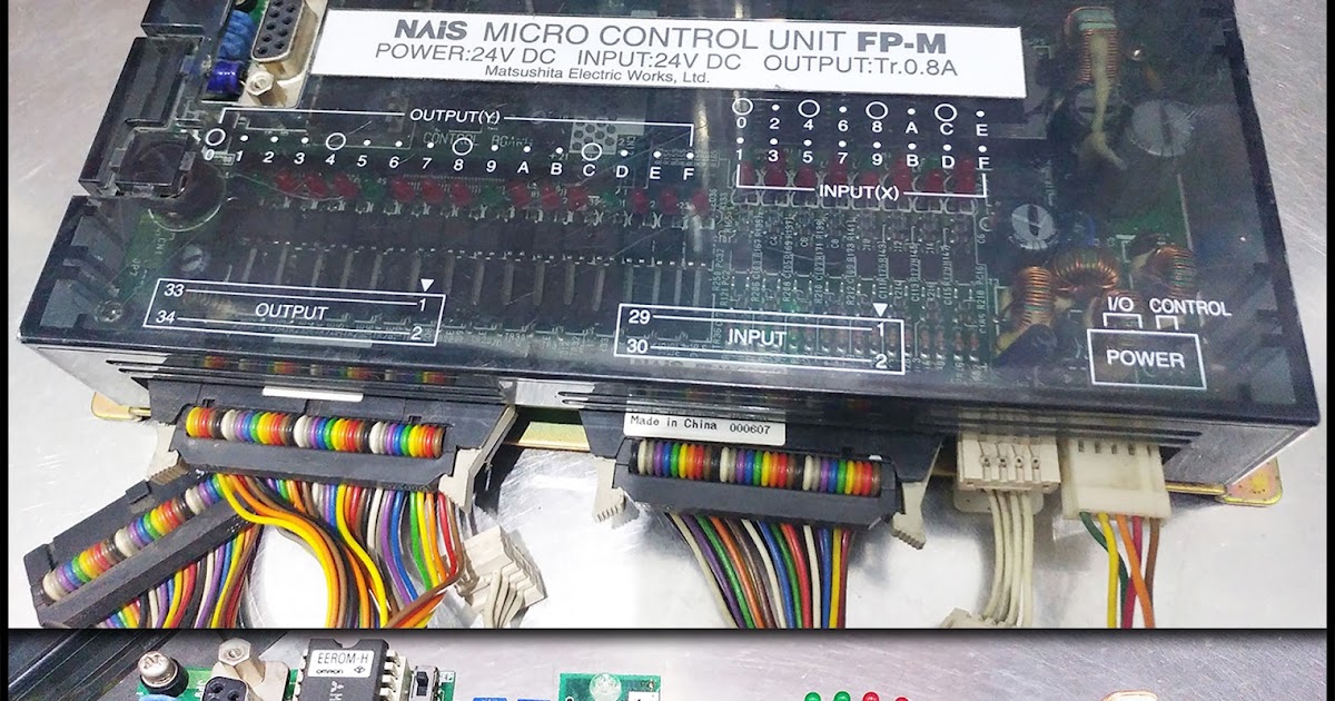 2nd MACHINE: Micro control unit FP-M-C32TC AFC20342C-F Matsushita NAIS