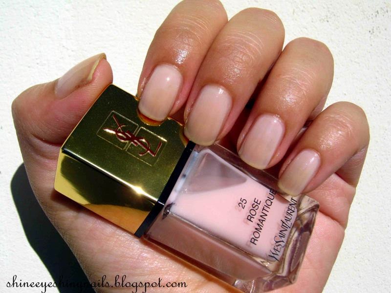 old: shine eye's shiny nails: ysl rose romantique (core 26)