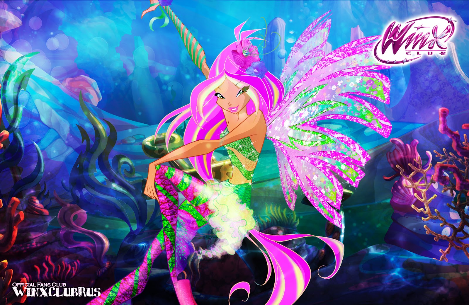 Fondos de pantalla Flora Sirenix 2D - Winx Club All