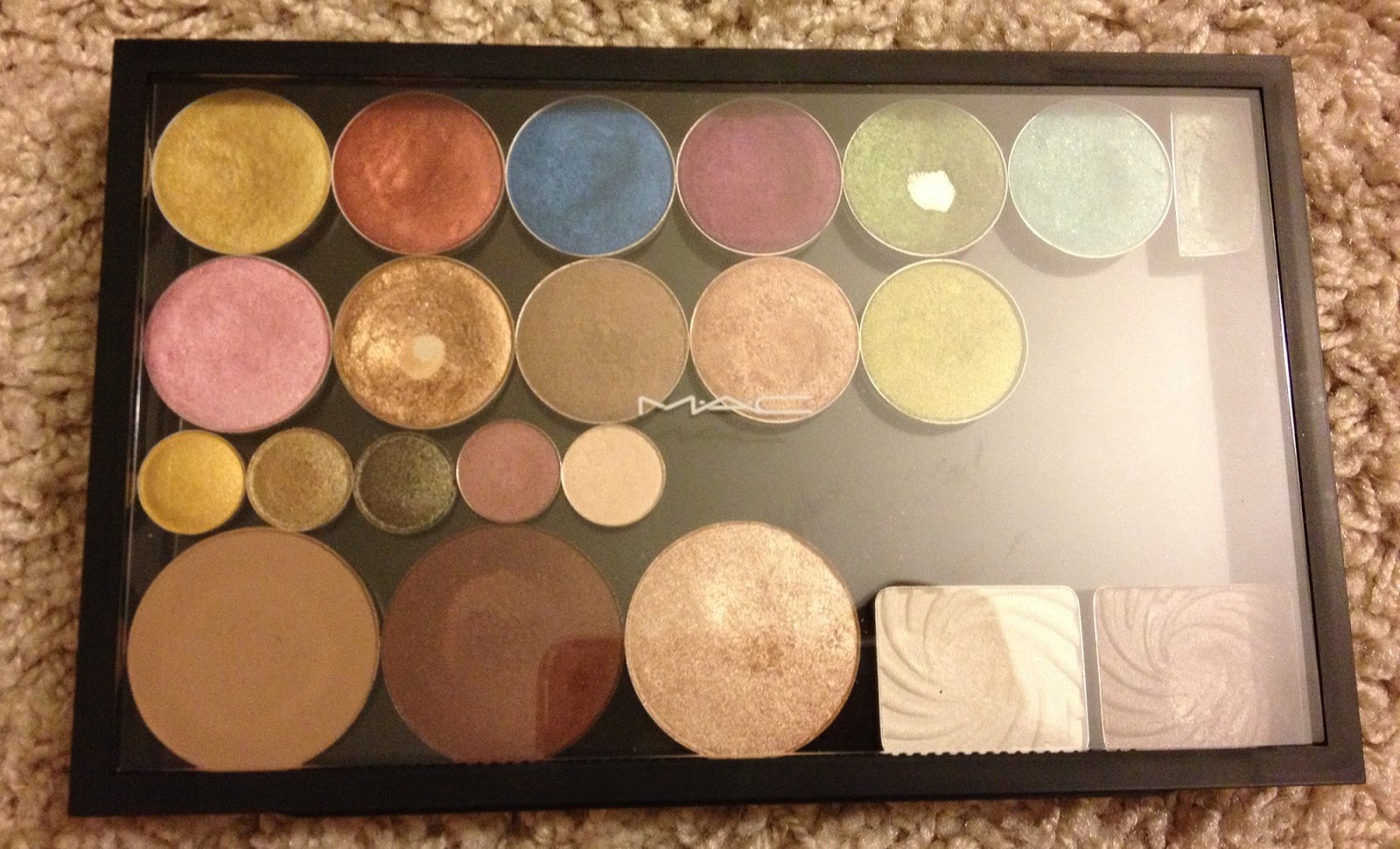 Beauty in the Breakdown: MAC Empties + Palette