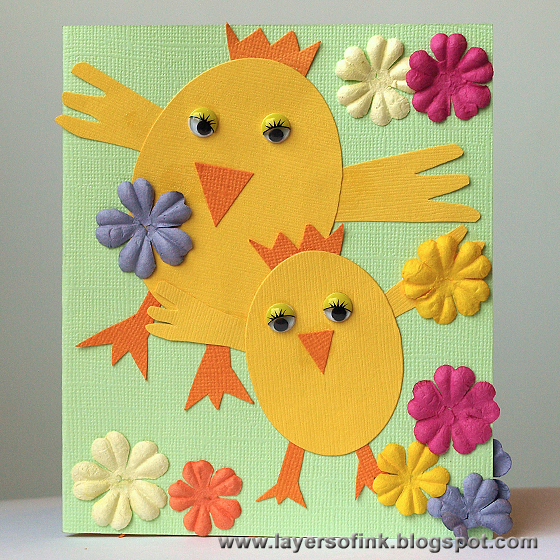 Layers of ink: Kiddies Craft: Pop-Up Easter card