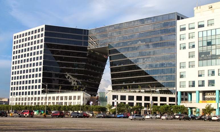 Eye in the Sky: Prism Plaza at Two E-Com Building: Elegant, Modern-Day ...