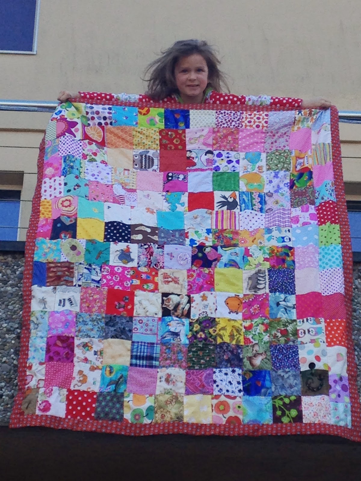 Lüthka-Design: Patchworkdecken der Kinder