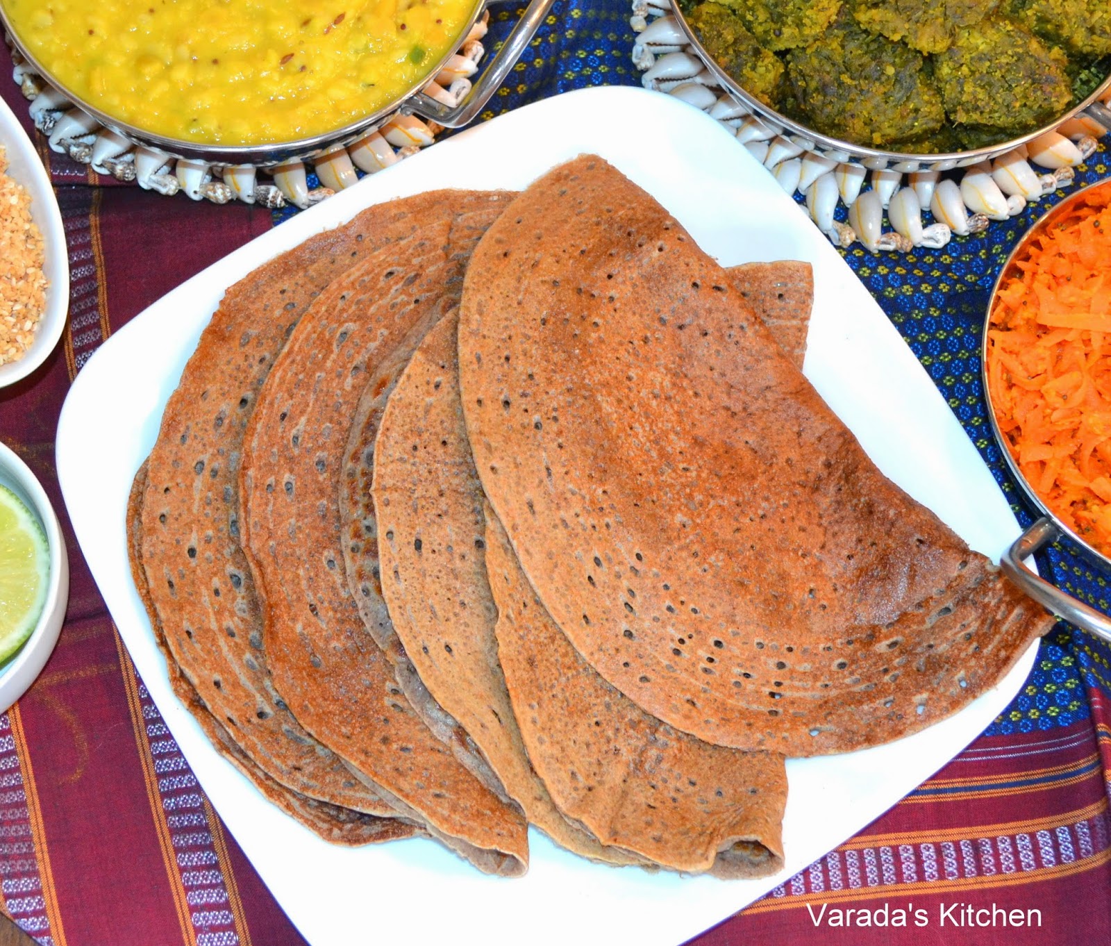 Traditional Maharashtrian Meal