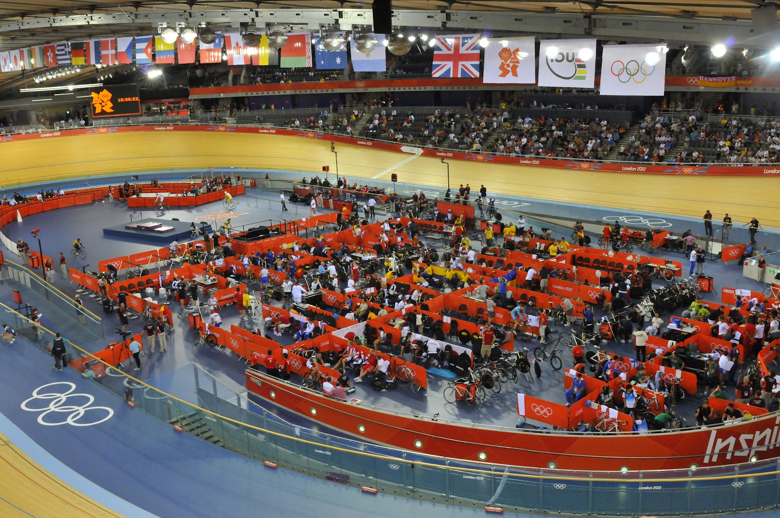 London 2012 Olympic Photo Blog: Cycling at the Velodrome
