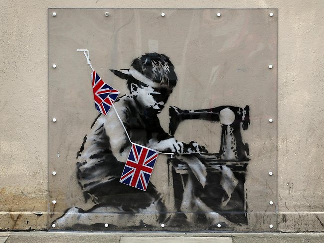 Marie Night And Day: BANKSY GRAFFEUR - STREET ART