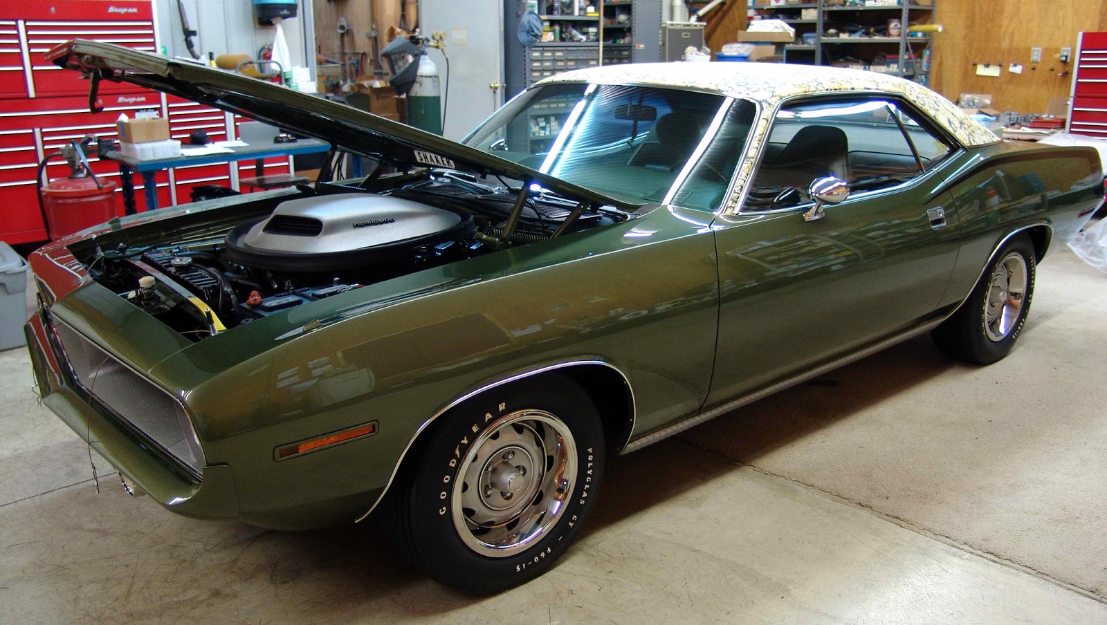 About Auto Car: WHOA! Stolen! The mod top Hemi Cuda of Steve Juliano ...
