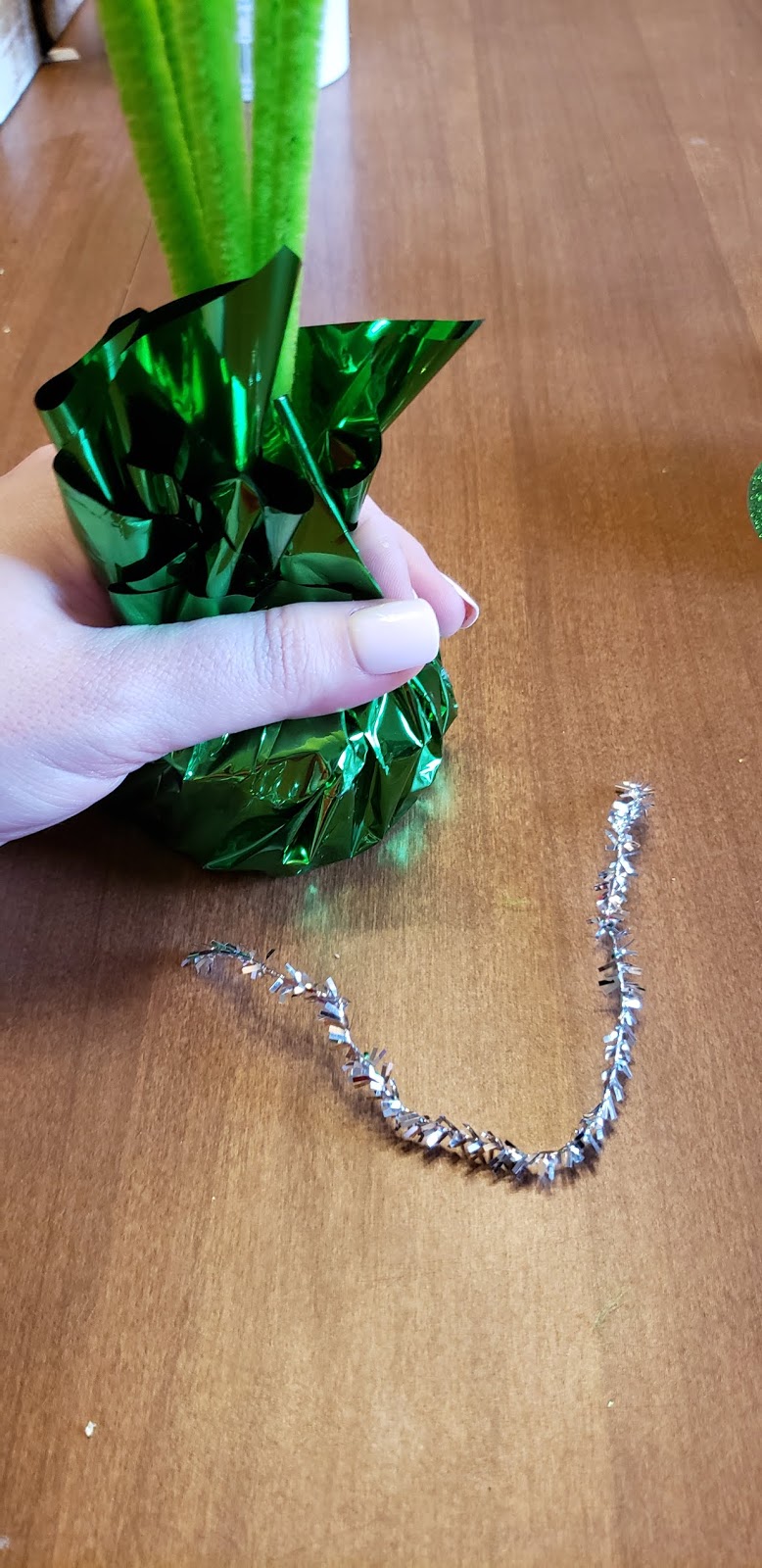 Crafting Household 6: St. Patrick's Day Wreath: Dollar Tree Craft