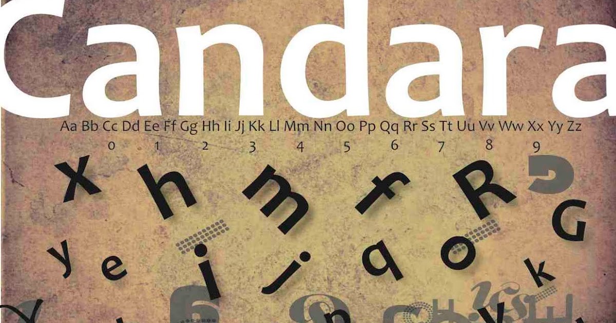 imagemaking: Candara Font
