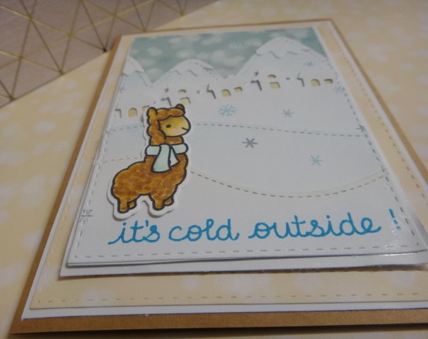 HandmadebyRenuka: LAWN FAWN - IT'S COLD OUTSIDE CARDS