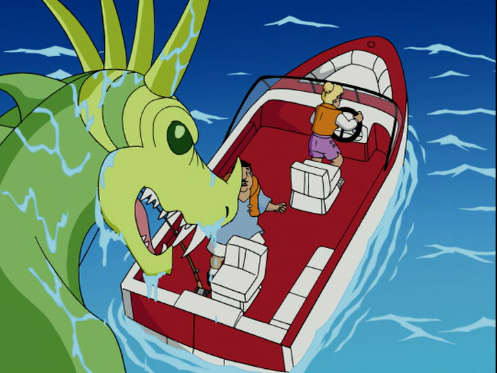What's New Scooby-Doo: She sees a Sea Monster by the Sea