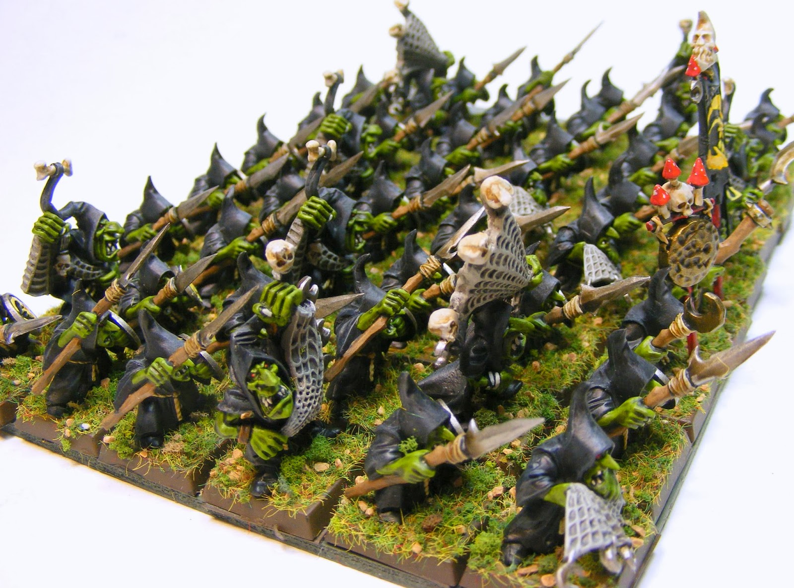 Evil Bob's Miniature Painting: Warhammer Fantasy Night Goblins