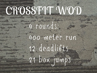 Allison's Miles: CrossFit WODs