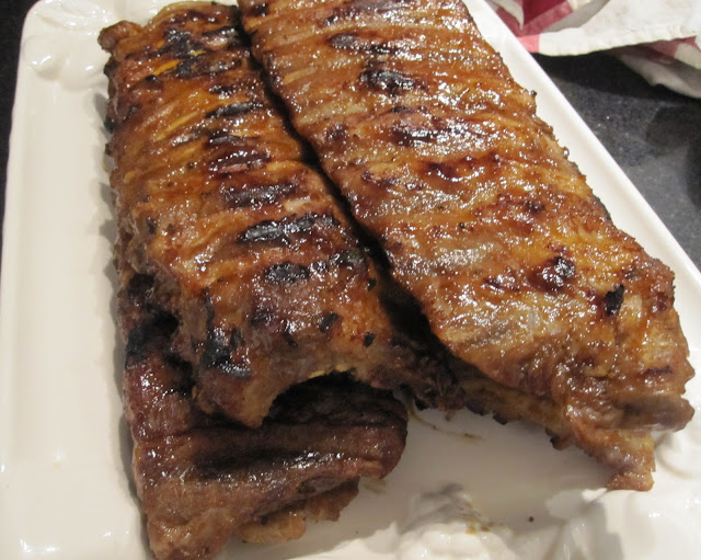 Bubbles n Squeaks: Chicago Style Baby Back Ribs