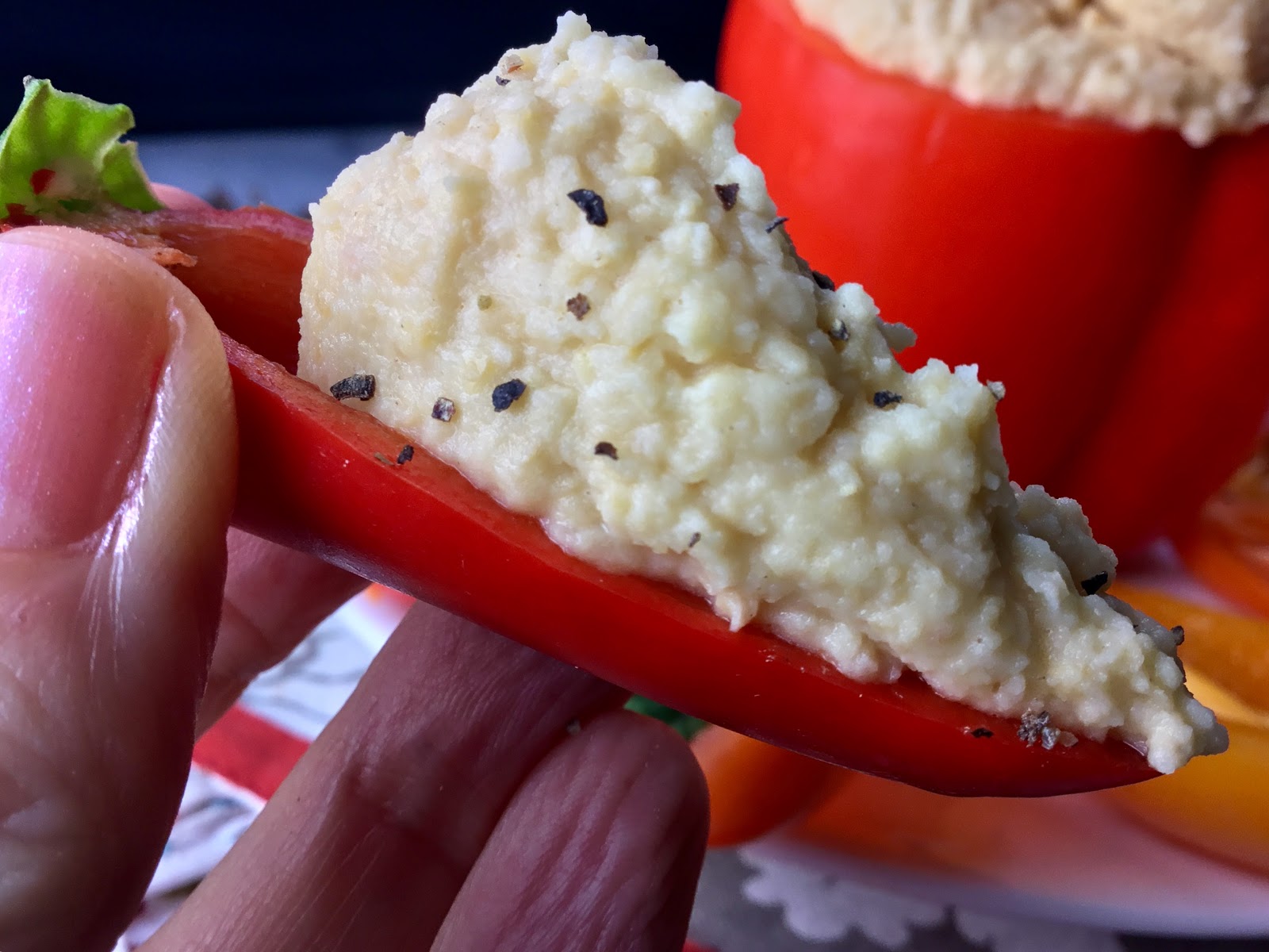 Food Fitness by Paige: Pepper Hummus