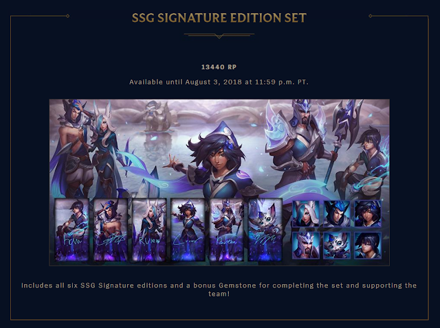 Surrender at 20: 2017 World Championship SSG Skins Now Available!