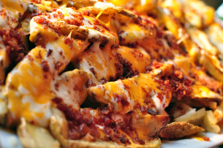 Off-Grid Home Sweet Home: Cheesy Potato Fries...