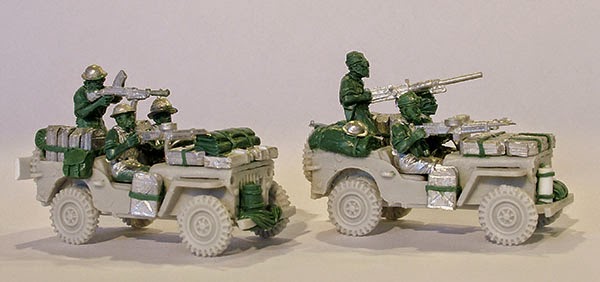 Tabletop Fix: Perry Miniatures - SAS Jeeps Preview