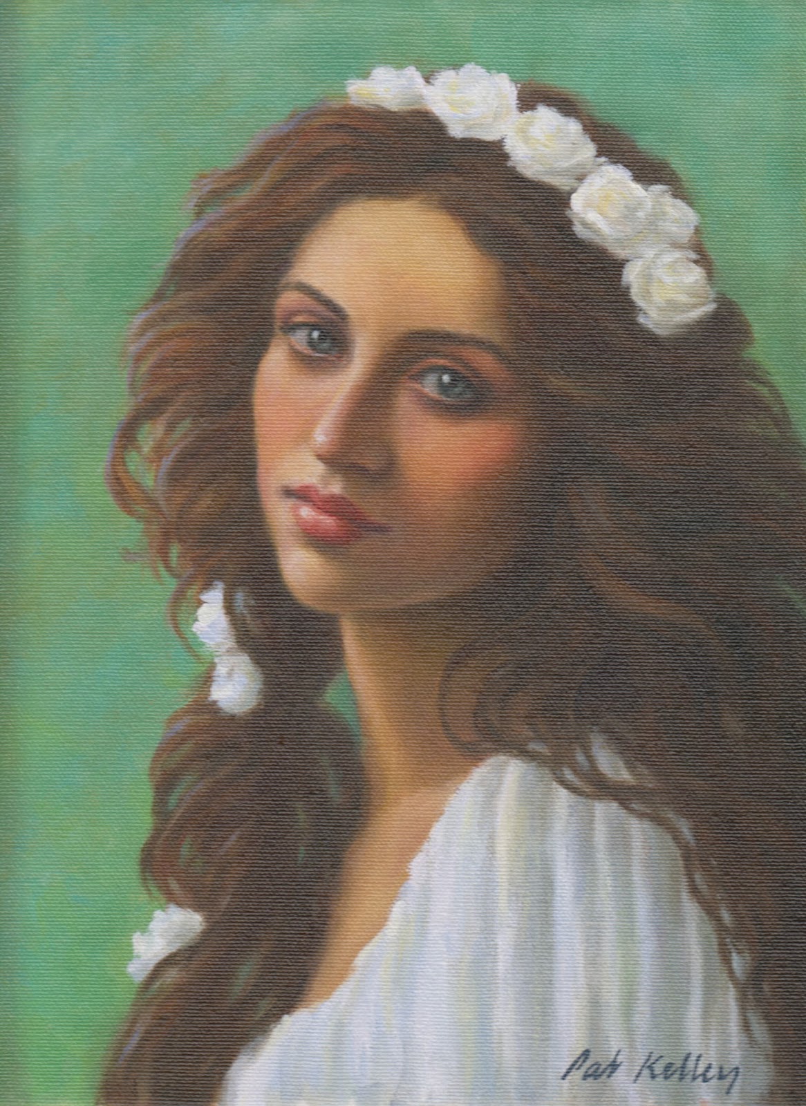 Pat Kelley Paintings: Persephone - sold