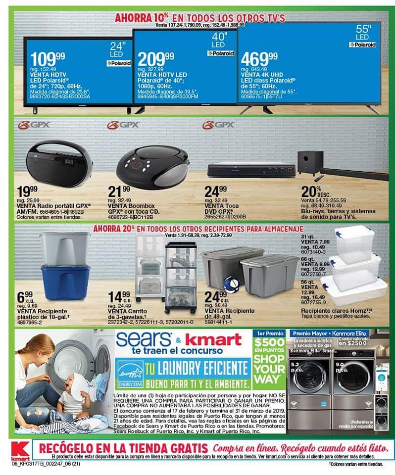 Ahorros Diarios Usando Cupones: Especiales válidos en las tiendas Kmart ...