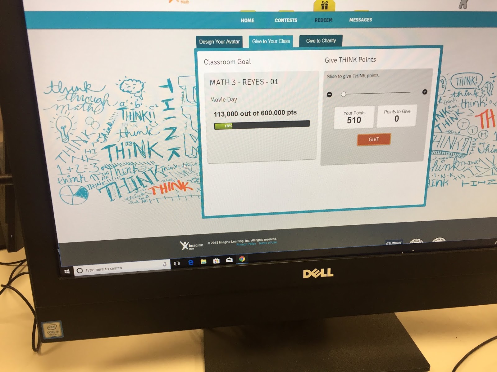 Eagle Pass ISD - iVision: Benavides Imagine Math Classroom Goal Eligibility