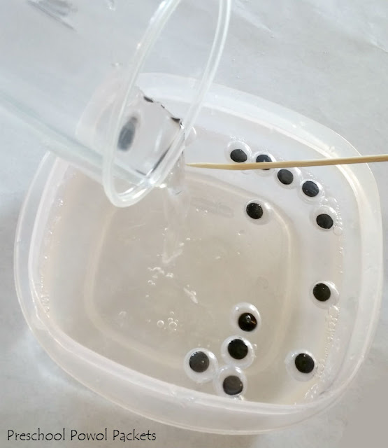 Chemistry for Kids: Ghost Slime Experiment! | Preschool Powol Packets