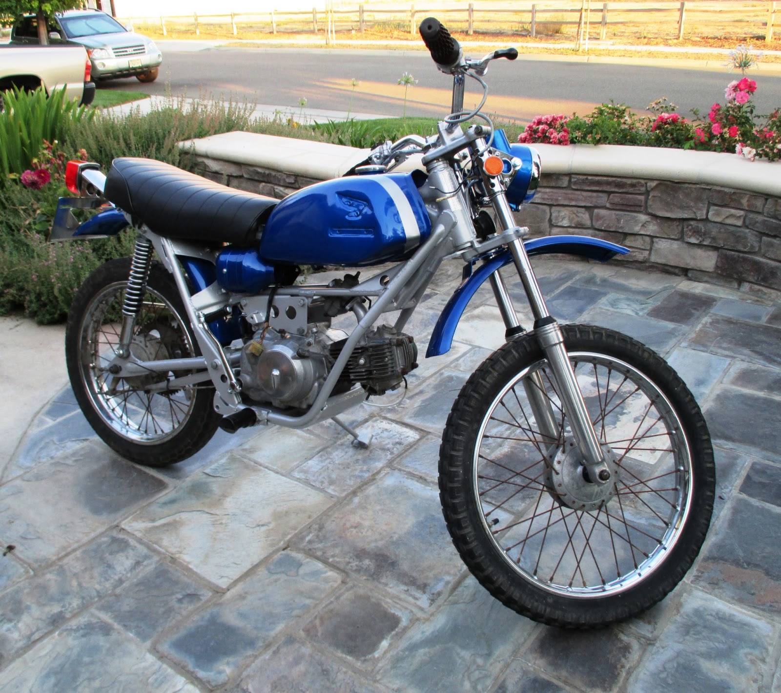 1969 Honda SL90: July 2013