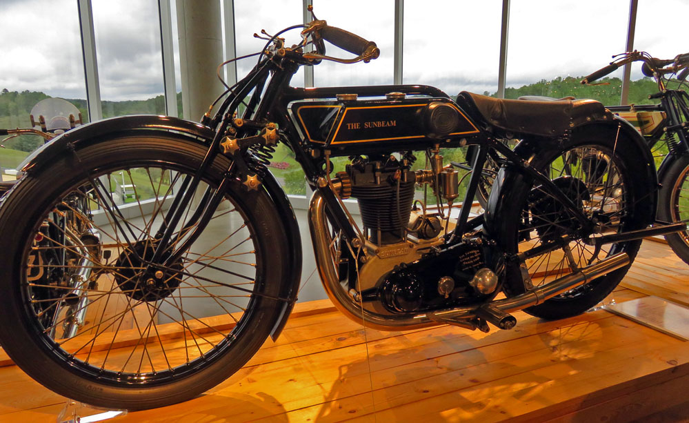 RoyalEnfields.com: Barber Museum brings a 1924 Sunbeam to light