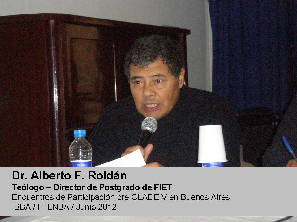Encuentros de Participación: Dr. Alberto Roldán - Encuentro de Clausura