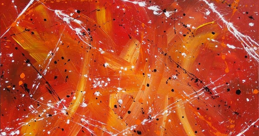 Cet. Tout un Art !: Abstrait : "Braises"...
