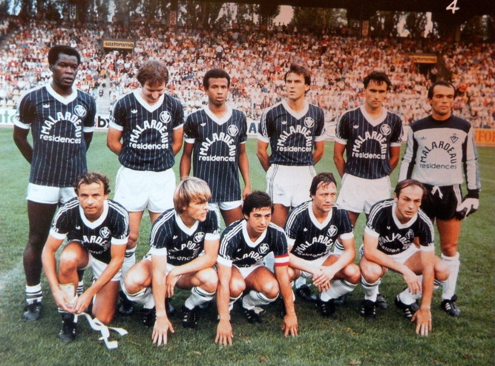 GIRONDINS de BORDEAUX 1983-84.