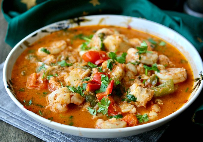 Brazilian Shrimp and Fish Stew (Moqueca) | Karen's Kitchen Stories