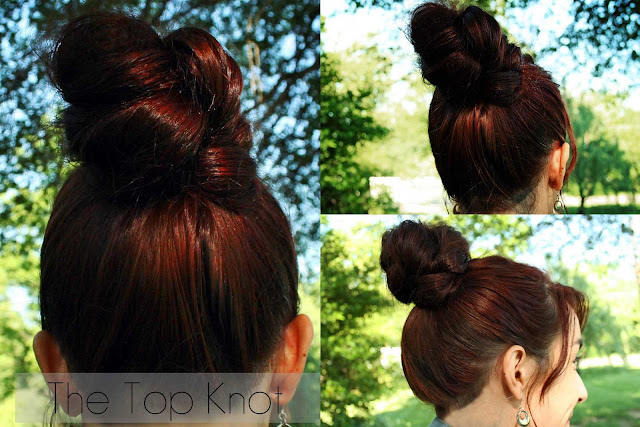 Love, Caroline Blog: Top Knot Tutorial from a Friend