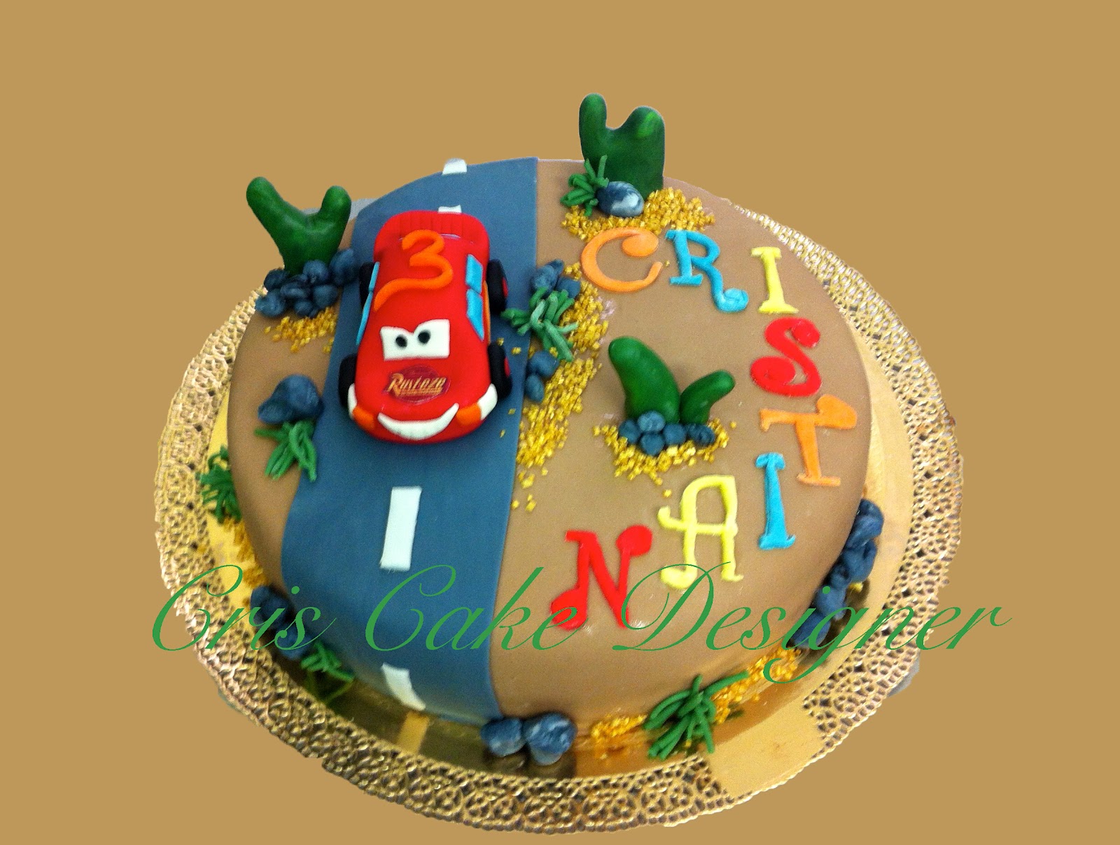 cris cake designer: Torta Cars