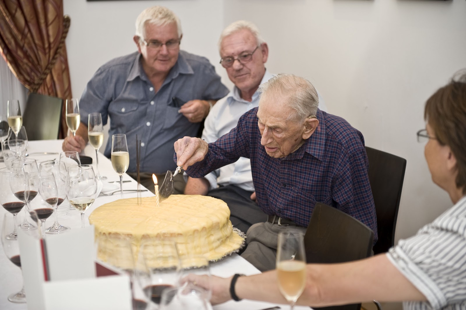 d r i n k s t e r: RAY BECKWITH'S 100TH BIRTHDAY PARTY