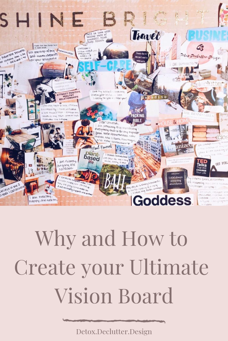 Why and How you need to create your own vision board | D3