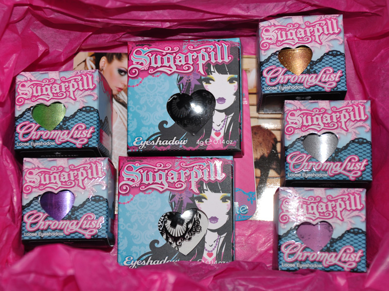 genericwhore: Sugarpill: My Black Friday order!