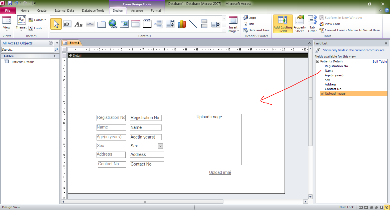 How to Design a form in MS Access to view, add, delete and modify the ...