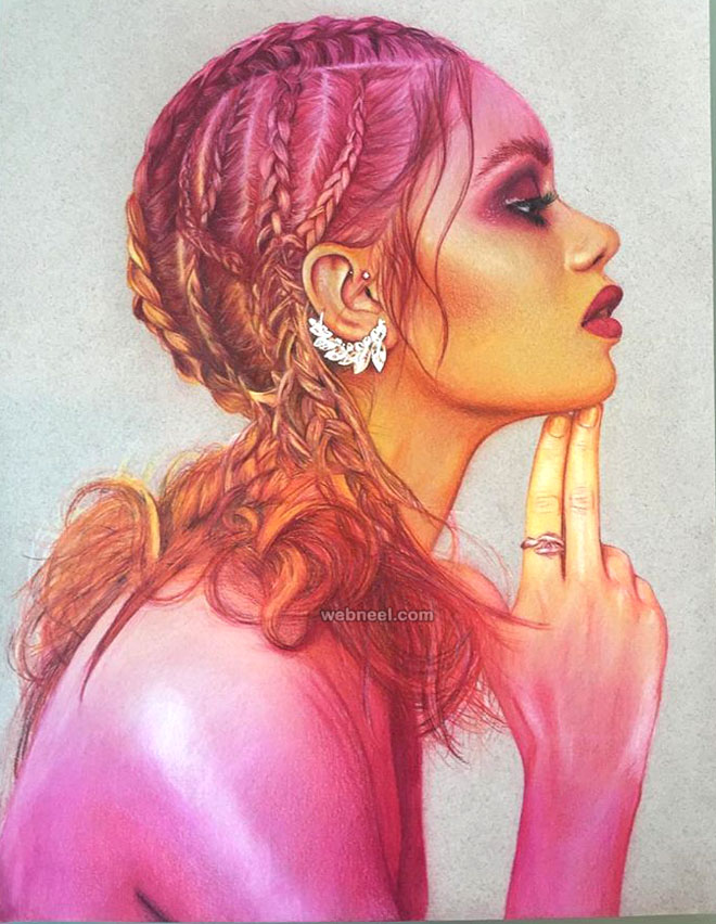 Beautiful Color Pencil Drawings | picz4pin