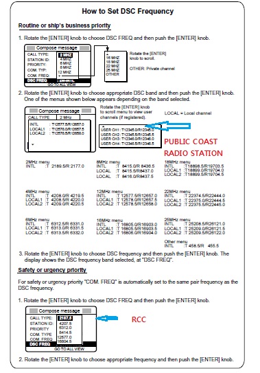 GMDSS(Global Maritime Distress and Safety System): Sending an ...
