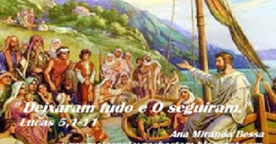 PALAVRA DE DEUS: LUCAS 5,1-11 : 'AVANCE PARA ÁGUAS MAIS PROFUNDAS ...
