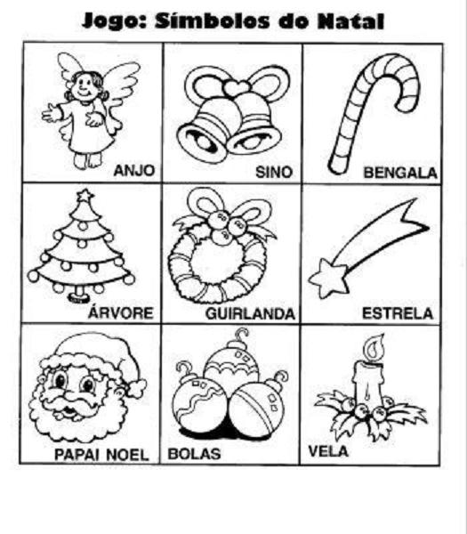 Educar é Saber Amar : Símbolos de Natal