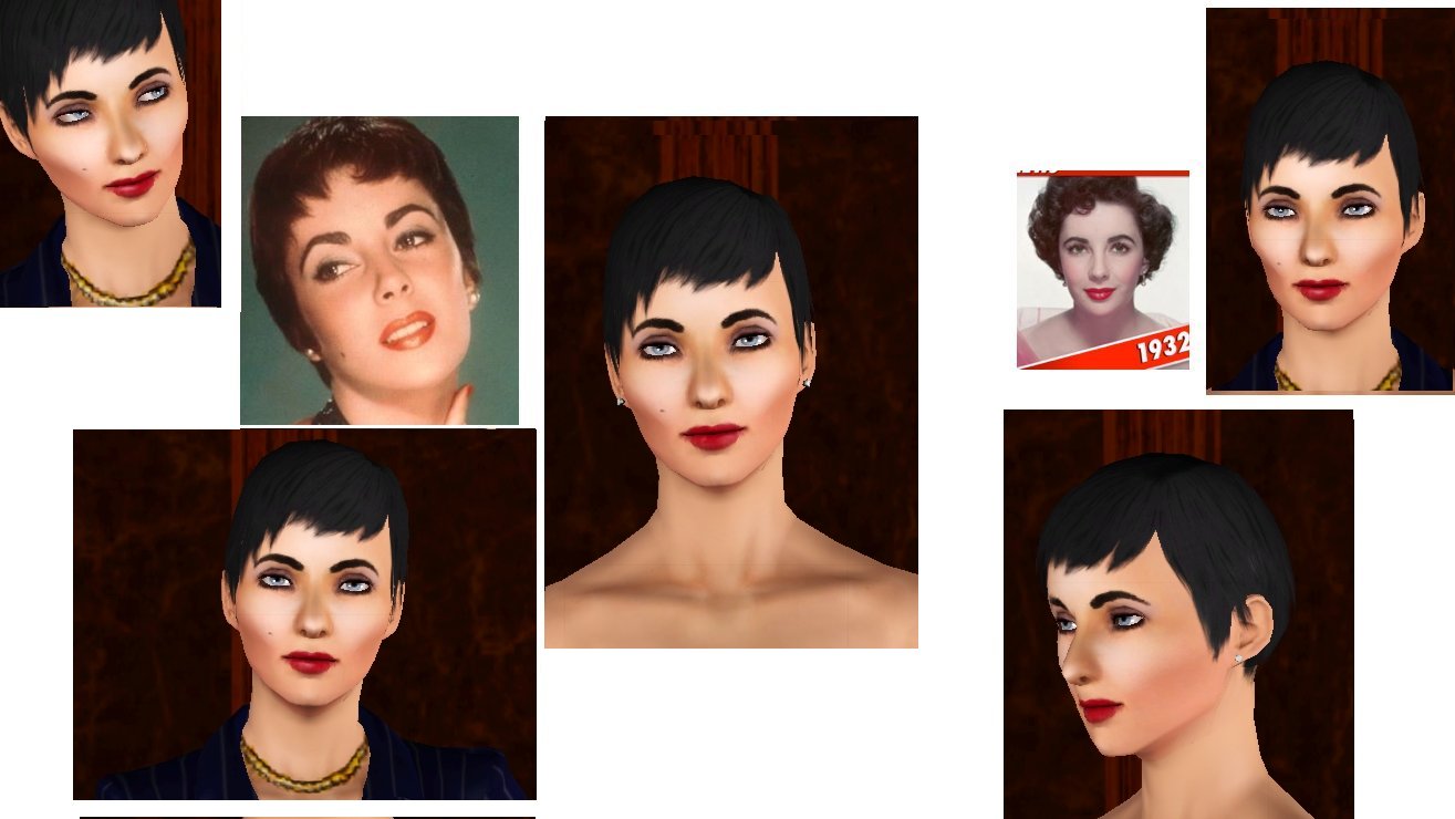 Sim's by JAK: Elizabeth Taylor