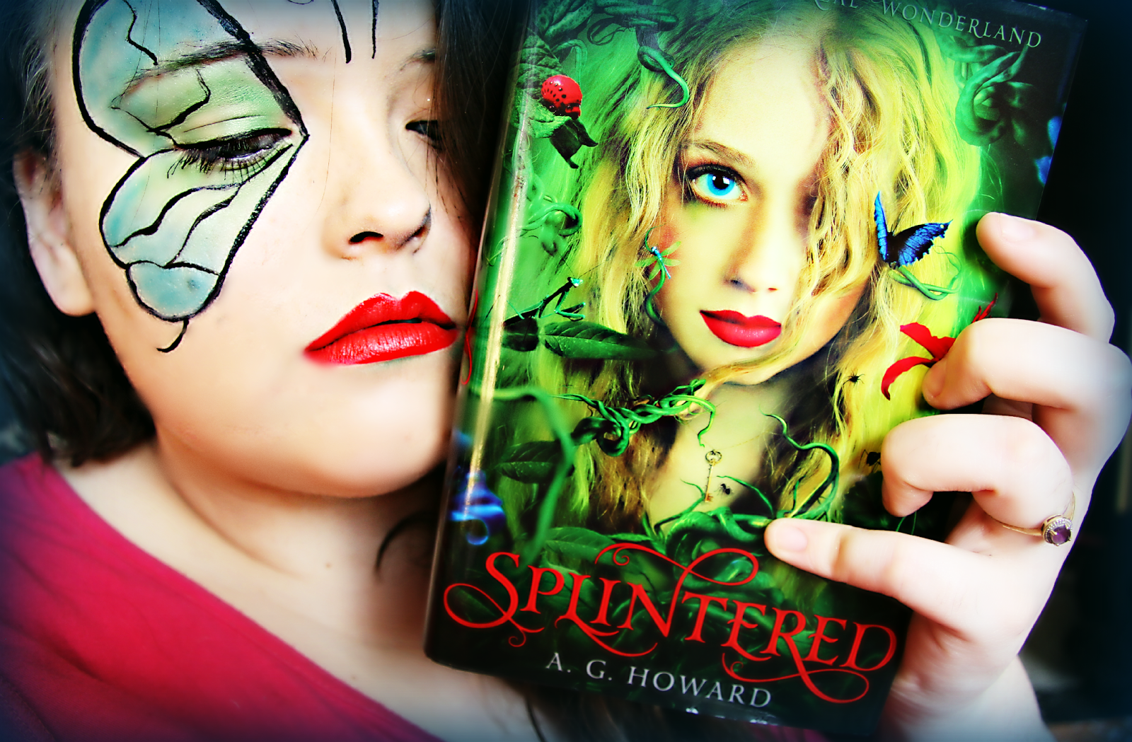 Dark-Readers: DR MAKEUP - LOOKS ON BOOKS #9 -SPLINTERED BY A.G HOWARD